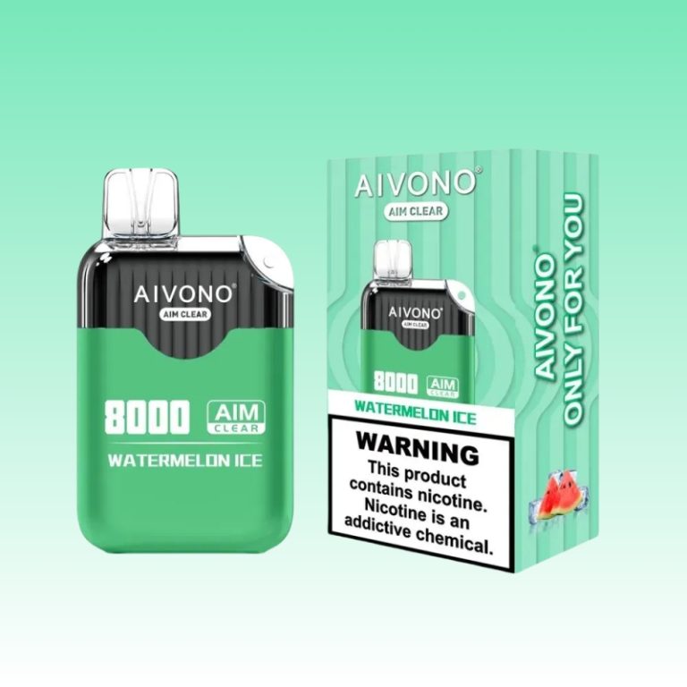 Aivono Aim Clear 8000 Puffs | Price €7,99 | Wholesale